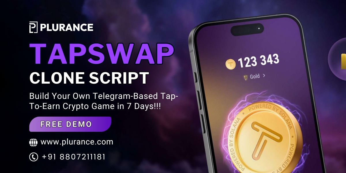 TapSwap Clone Script | Whitelabel TapSwap Clone Software